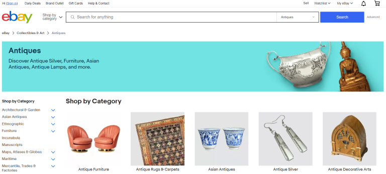 Top 14 Websites For Selling Antiques – MiroSel UPC